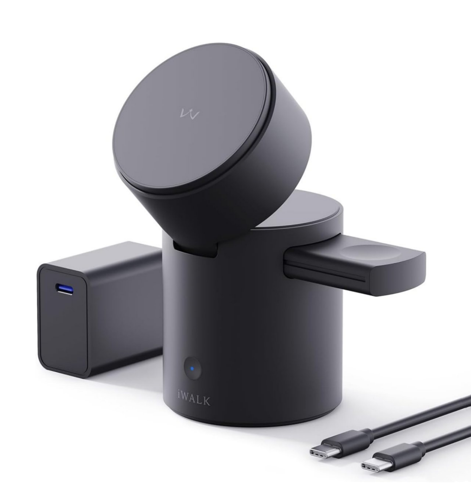 iWALK Foldable magsafe stand for Desk Height Adjustable Hands-Free